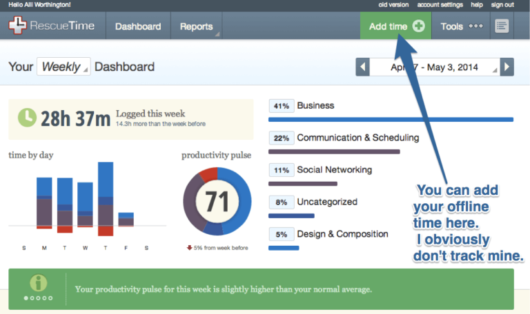 How To Work Less And Do More With RescueTime